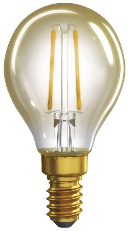  LED žárovka Vintage Mini Globe 2W E14 teplá bílá+