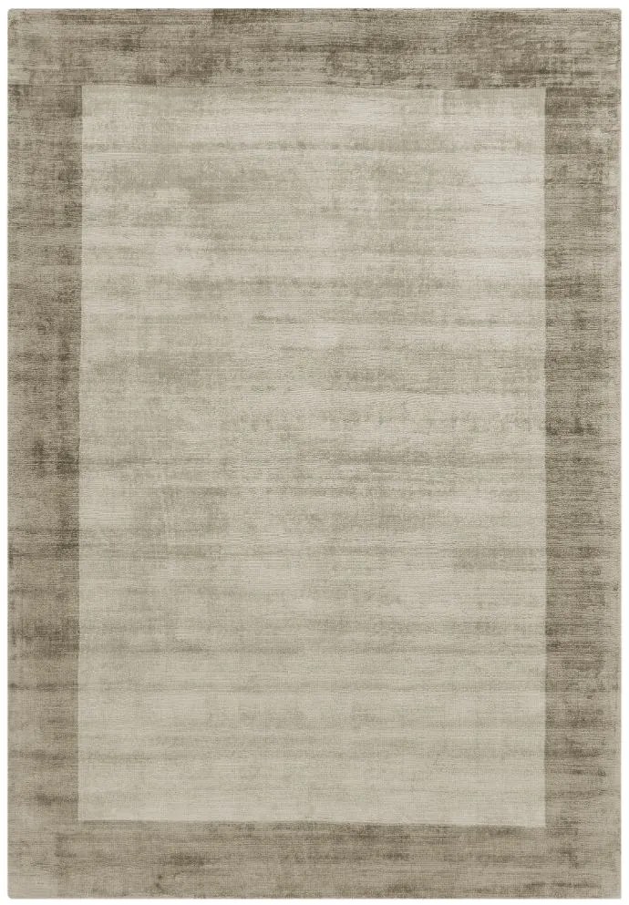 Béžový koberec Ife Border Smoke Putty Rozměry: 200x200 cm