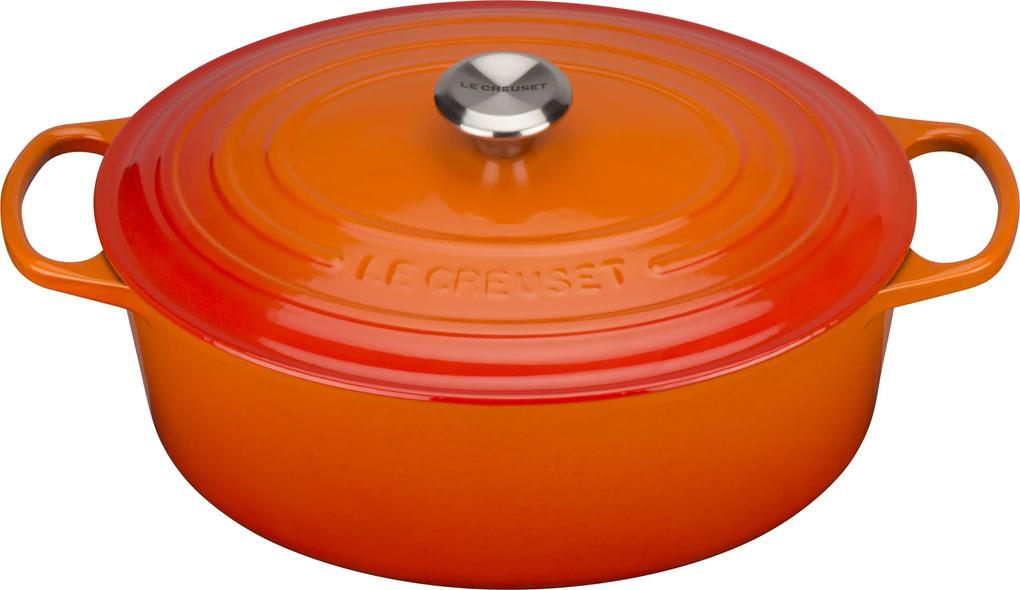 Pekáč Signature oválný 33 cm ohnivě oranžový