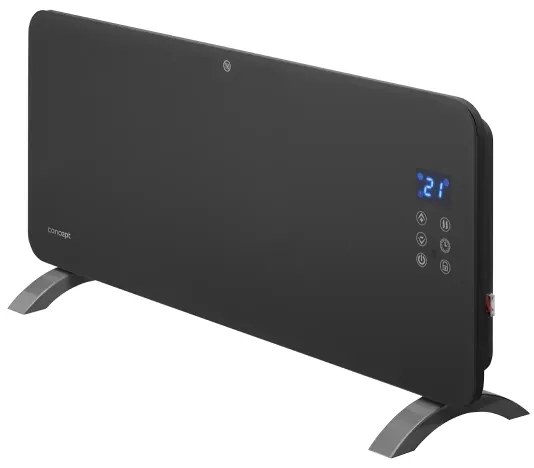 Concept KS4100 -Chytrý elektrický přímotop/konvektor 1000/2000W Wi-Fi IP24 šedá