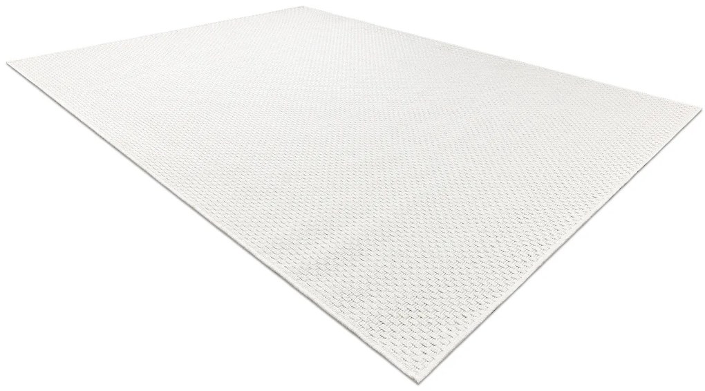 Dywany Łuszczów Kusový koberec Timo 6272 White – na ven i na doma - 70x200 cm