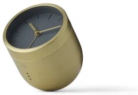 Budík Tumbler Alarm Clock Brass Menu