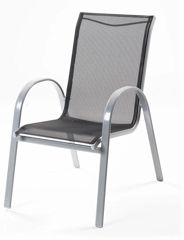 Židle Vera - hliníková stohovatelná