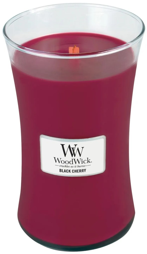 WoodWick vonná svíčka Black Cherry velká váza