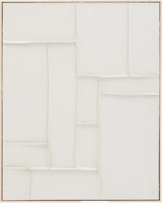 Ručně malovaný/3D obraz s rámem/na plátně 80x100 cm Klis – Kave Home