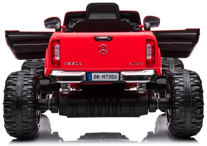 Dětské elektrické autíčko Mercedes X 350d 4Matic 4x4 červené