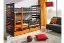 Dětská patrová postel z masivu ROLAND