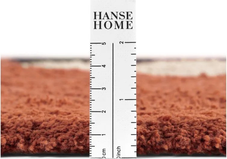 Hnědý pratelný/ručně tkaný bavlněný dětský koberec 120x149 cm Snuggle Berry – Hanse Home