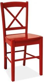 Jídelní židle CD-56 červená
