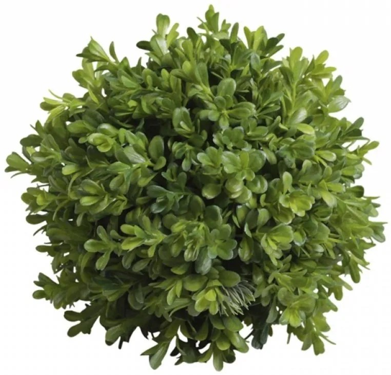 Dekorace umělá zelená koule Buxus - Ø 23cm