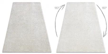 koberec, koberec metráž SAN MIGUEL krémový 031 hladký, Jednotný jed velikost 100x200 cm | krásné koberce cz