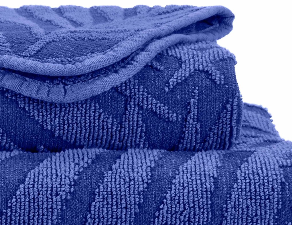 Abyss & Habidecor Luxusní ručníky Abyss z egyptské bavlny | 335 Indigo, Velikost 60x110 cm