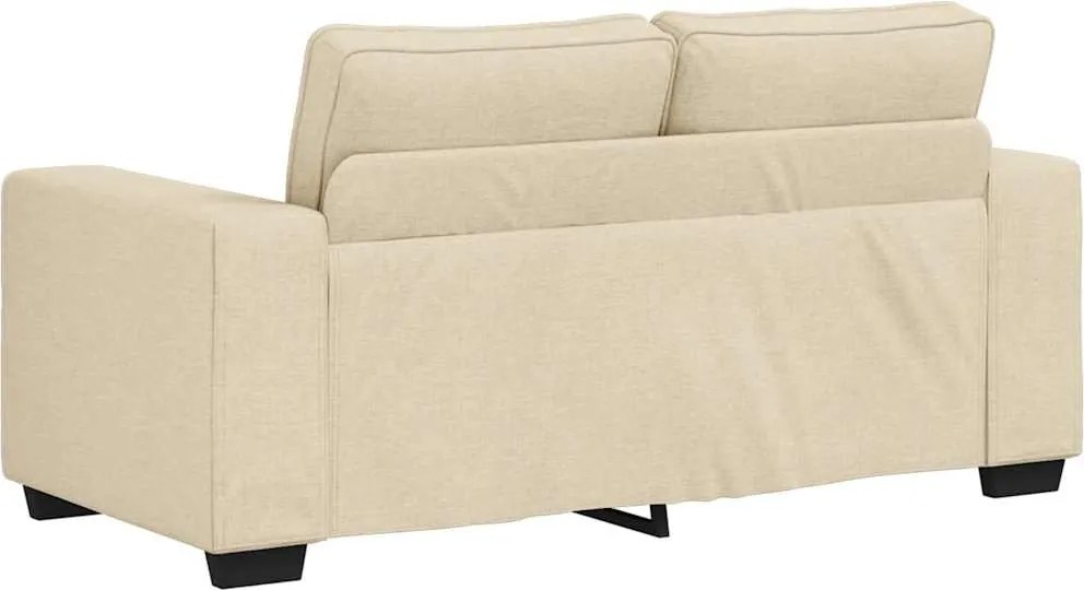 3dílná sedací souprava s poduškami krémová textil 3324656