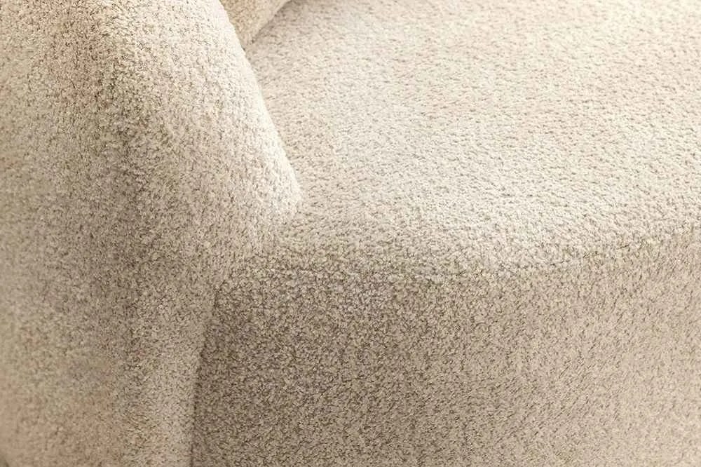 Designová 2-místná pohovka Vardinon 178 cm šampaňská béžová