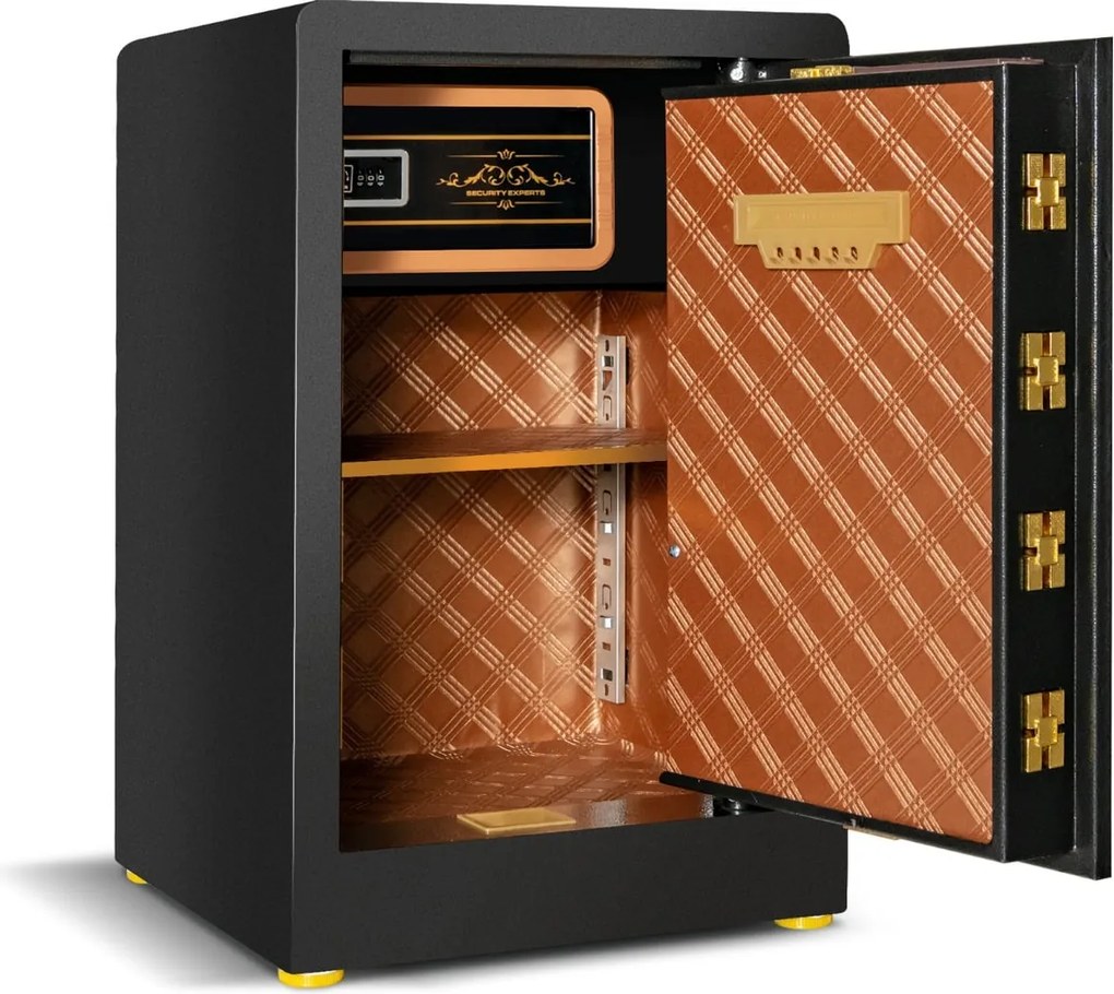 Costway Trezor Tresor 42,5 L skříňový trezor ocelový domácí trezor s digitální