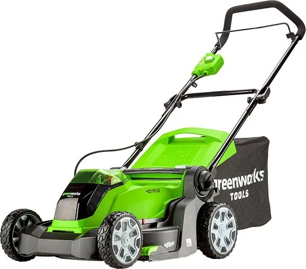 Aku rotační sekačka Greenworks G40LM41 40V
