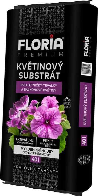 AGRO CS FLORIA PREMIUM Květinový substrát 40 l 00835A
