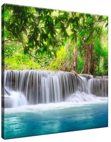 Tištěný obraz Čirý vodopád v džungli 30x30cm 2549A_1AI