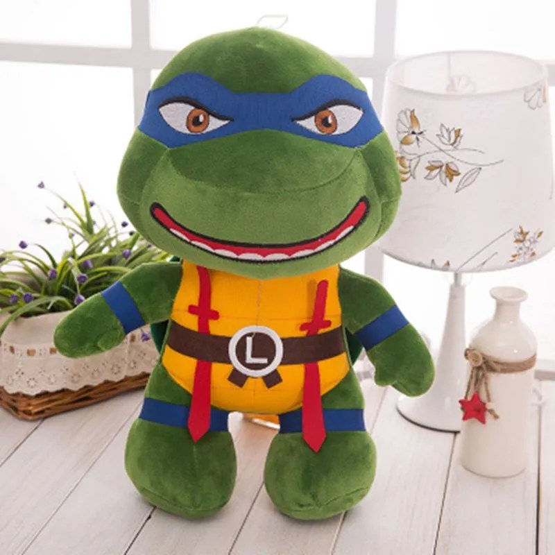 Plyšové postavičky Želvy Ninja, 25 cm Varianta: Leonardo