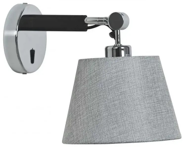 Designové nástěnné svítidlo Zyta Xs šedé