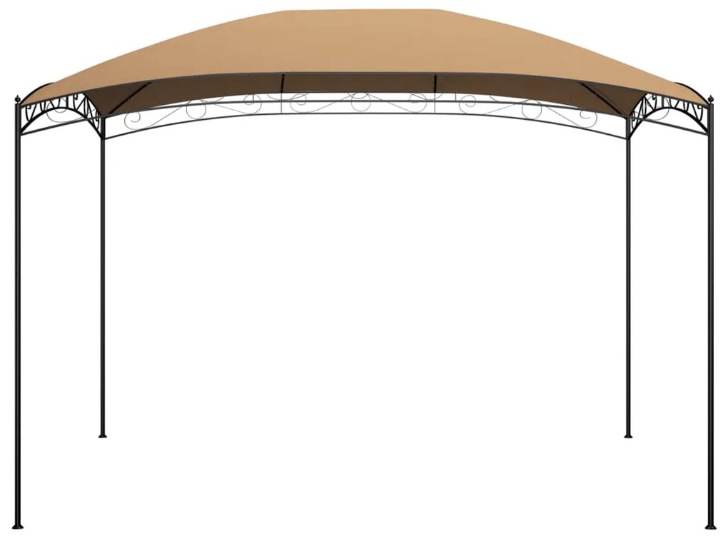 vidaXL Marketos Altán 3 x 4 x 2,65 m taupe 180 g/m²
