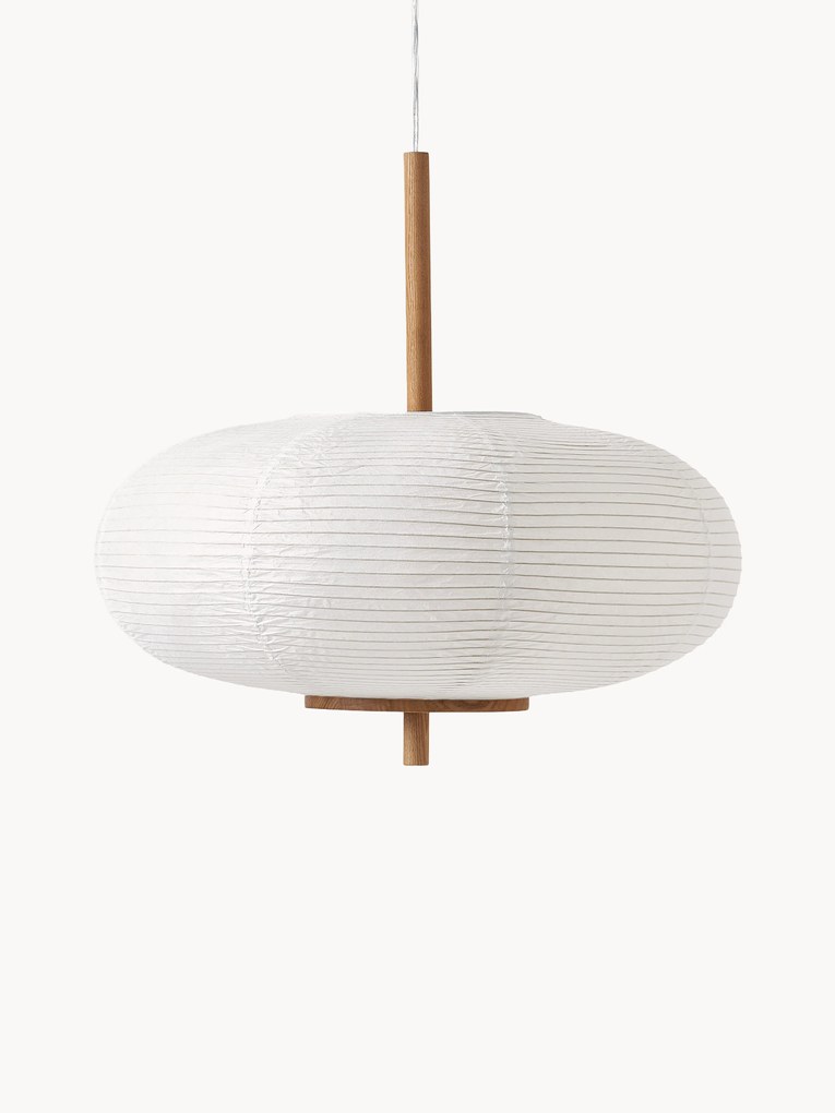 Designové závěsné svítidlo z rýžového papíru Misaki