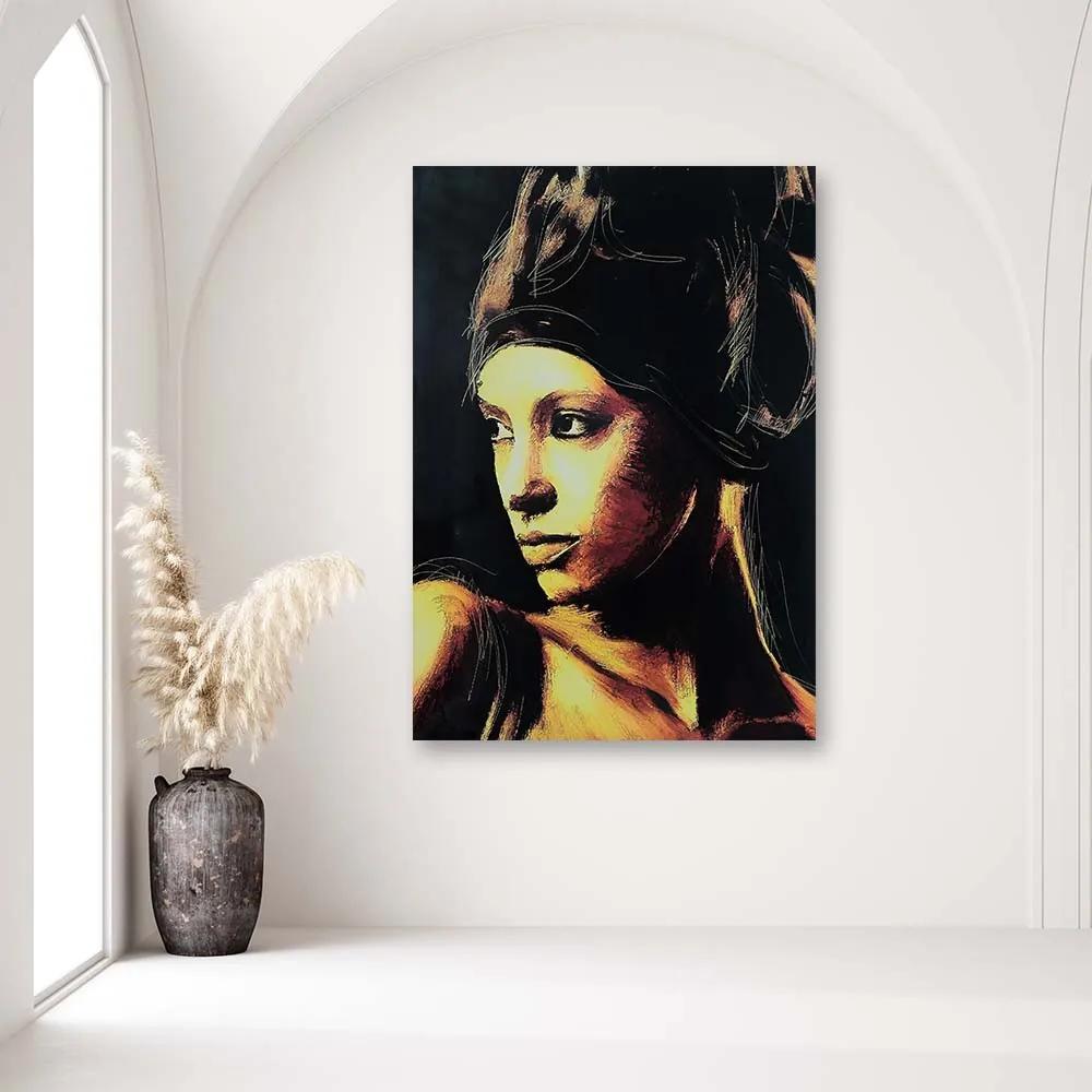 Gario Obraz na plátně Žena se dívá do dálky Rozměry: 40 x 60 cm