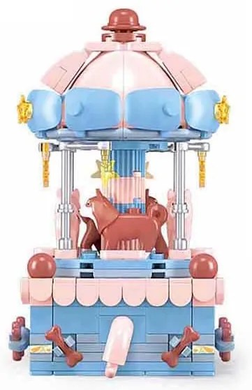 Sluban Pleyerid M38-P8027 Kolotoč se zvířátkem (C Pes)