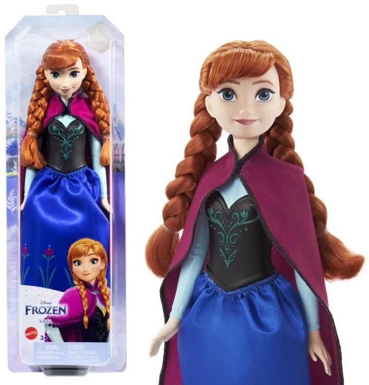 Mattel Frozen panenka Tyrkysové šaty