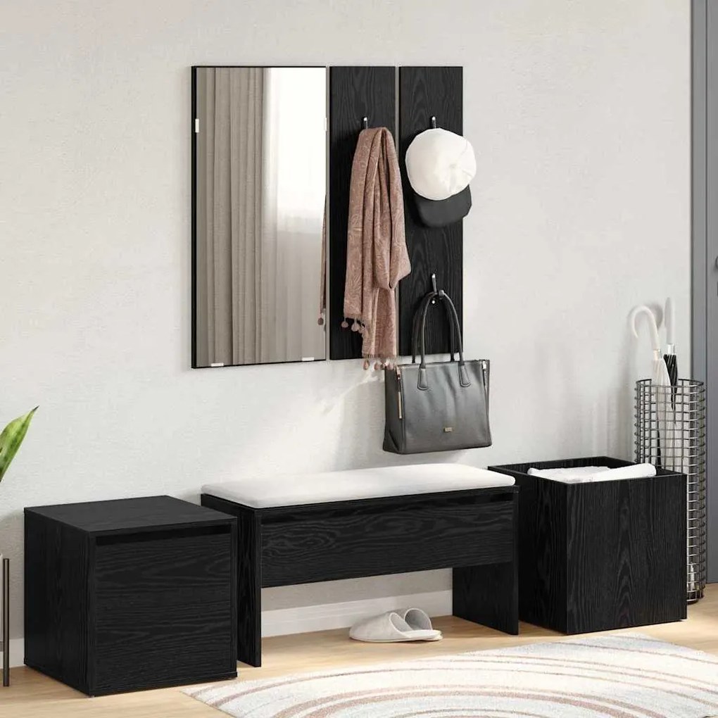 Sestava nábytku do předsíně 6 ks 80 x 31 x 40 cm 3332547