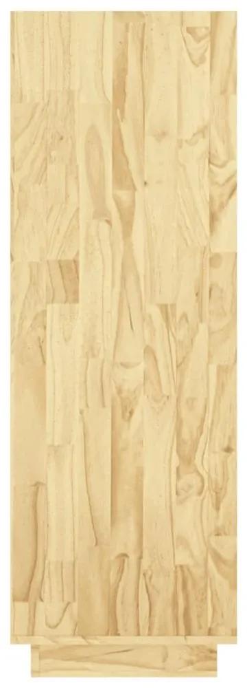 Petromila Knihovna / dělicí stěna 80 x 35 x 103 cm masivní borovice