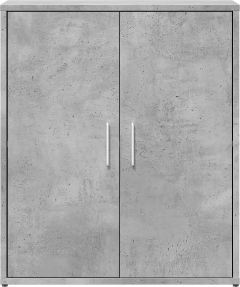 Příborníky 2 ks betonově šedé 60 x 31 x 70 cm kompozitní dřevo 3276542