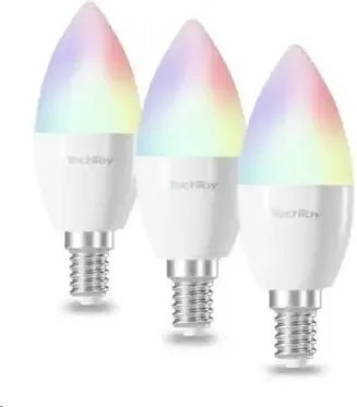 TechToy Chytrá žárovka (E14) / 4.4W / E14 / RGB / 3ks