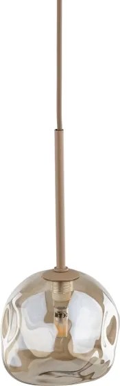 Brilagi - Lustr na lanku VULCANO 1xG9/8W/230V pr. 15 cm béžová/kouřová béžová