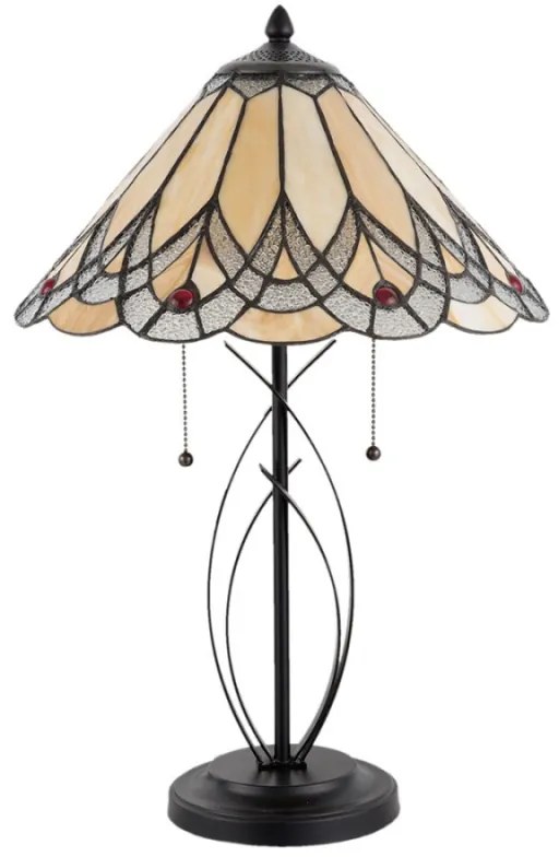 Stolní lampa Tiffany Wijnanda – 40x60 cm