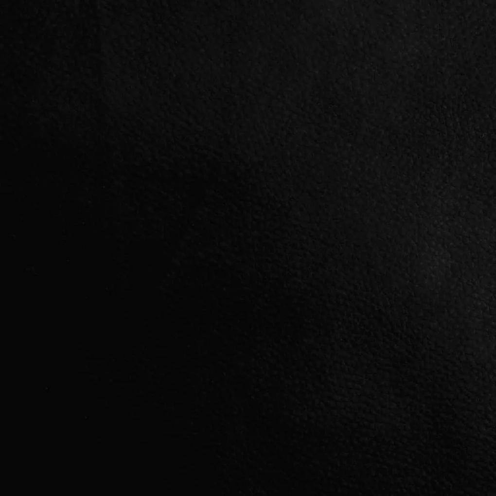 Lavice s botníkem černá 82 x 32 x 47 cm kompozitní dřevo - Default Title