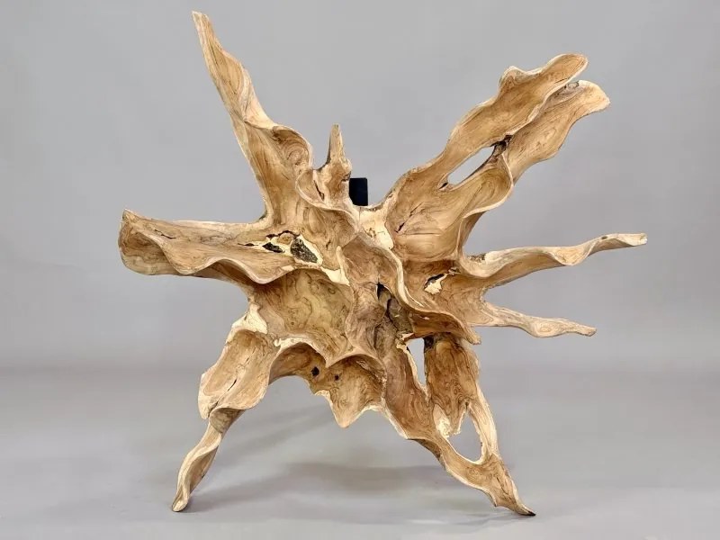 Závěsná dekorace Teak Slunce 85x82 cm