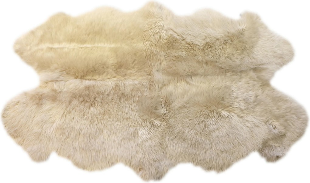 XXXLutz OVČÍ KOŽEŠINA, 105/180 cm, přírodní barvy - Kůže - 003580010560