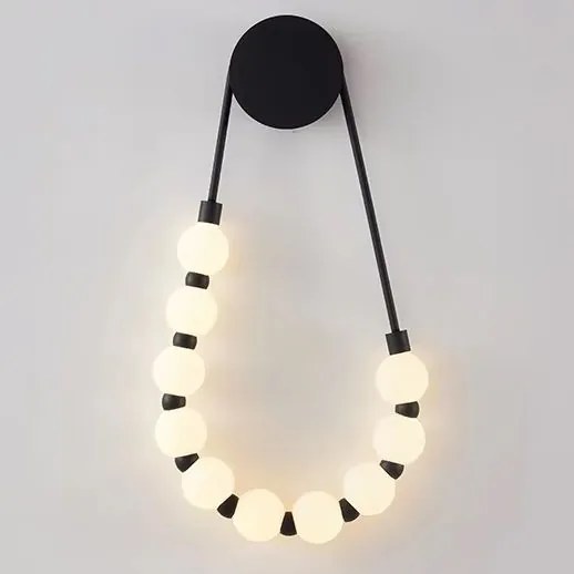 Toolight Toolight, LED nástěnné svítidlo 8W, 4000K, APP1661-W, černá-bílá, OSW-03666