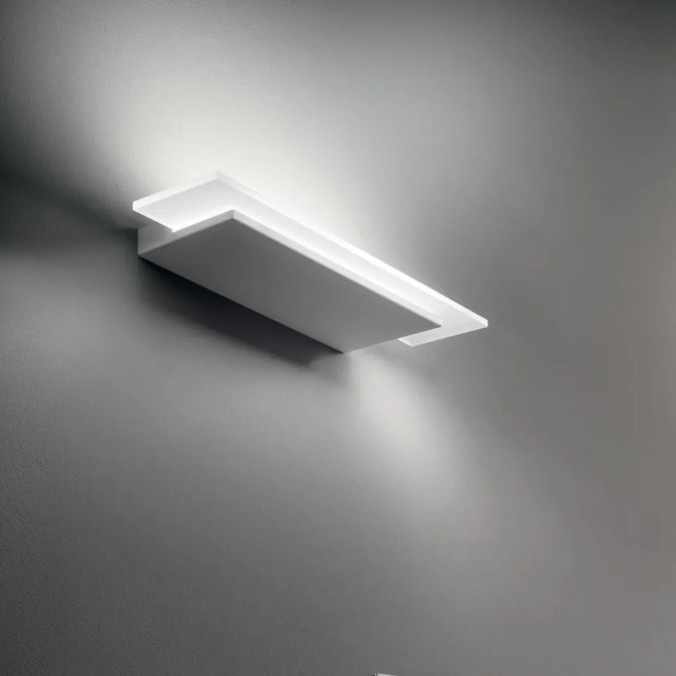 Linea Light 7487 Dublight_W, nástěnné LED svítidlo pro nepřímé osvětlení, 27W LED, šířka 48cm