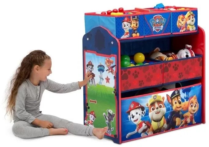 Organizér na hračky Paw Patrol Skye