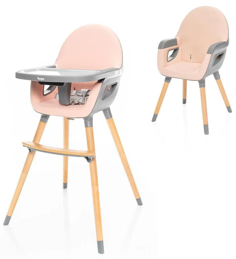 Zopa Dětská židlička Dolce 2 Blush Pink/Grey