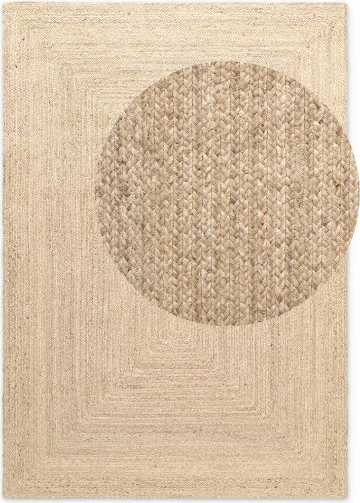 Hanse Home, Kusový koberec Juno 106222 Beige, 60x90, béžová, chodba / předsíň