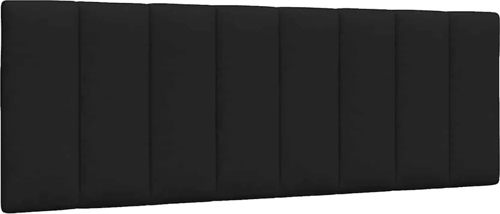 Rám postele bez matrace Hanko černý 140 x 190 cm textil 3310386