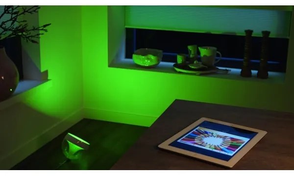Philips - LED RGB Stmívatelná stolní lampa Hue IRIS LED/8,2W/230V bílá