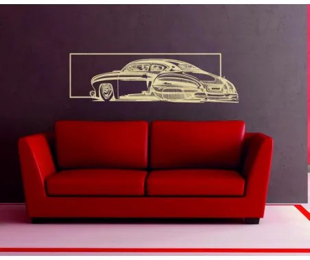 Dřevěný obrázek automobilového nadšence I SENTOP PR0319
