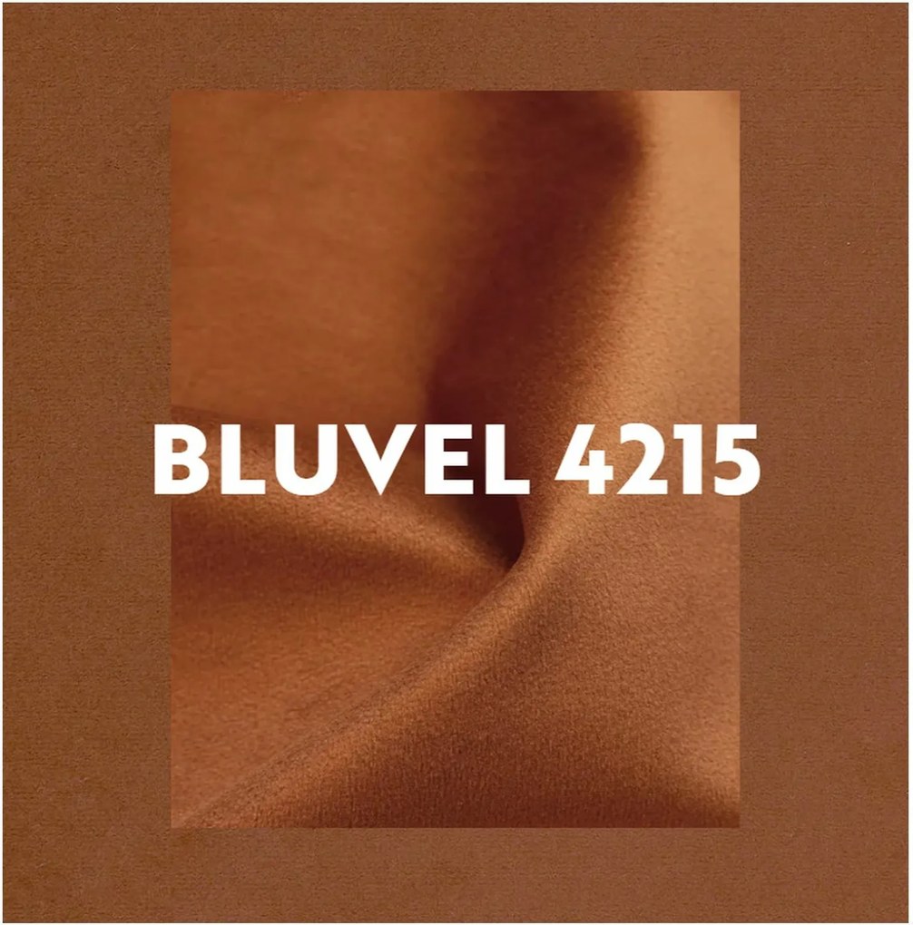 Čalouněná jídelní židle Daren Velvet oranžová