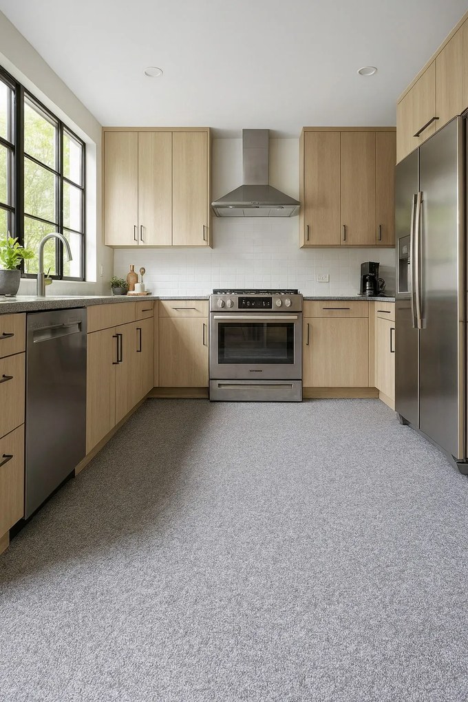 Condor Carpets, Metrážový koberec Extreme 74, zátěžový, na míru, šíře 4m, šedá, ab (mřížka), chodba / předsíň