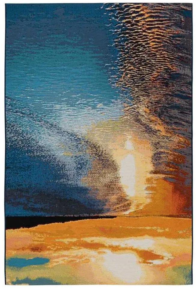 Lalee Kusový koberec Summer 302 Blue Rozměr koberce: 160 x 230 cm