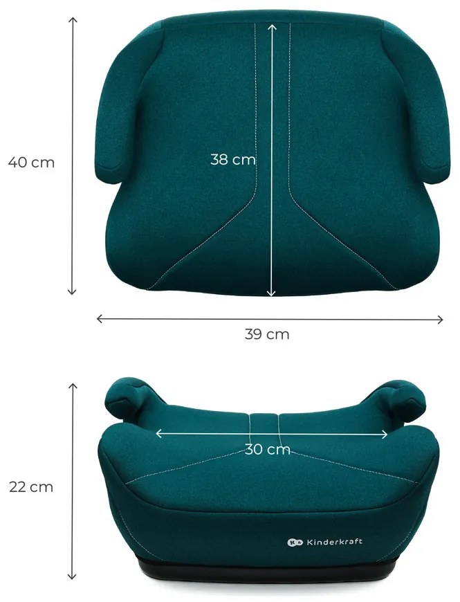 Kinderkraft Podsedák I-Boost 2 (125–150 cm) Green